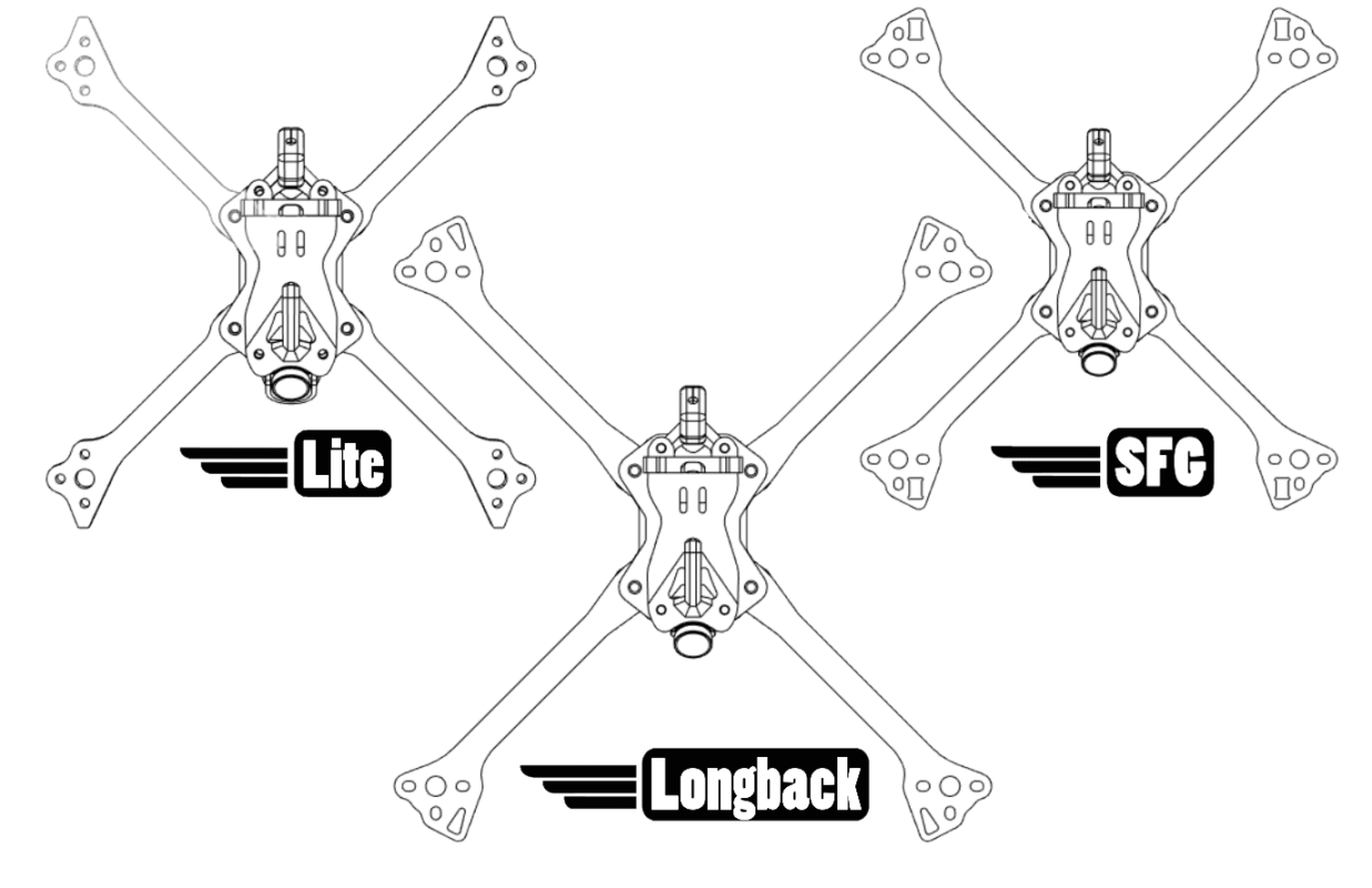 Five33 Switchback PRO Frame Kit (Lite Arms) - FpvGuru