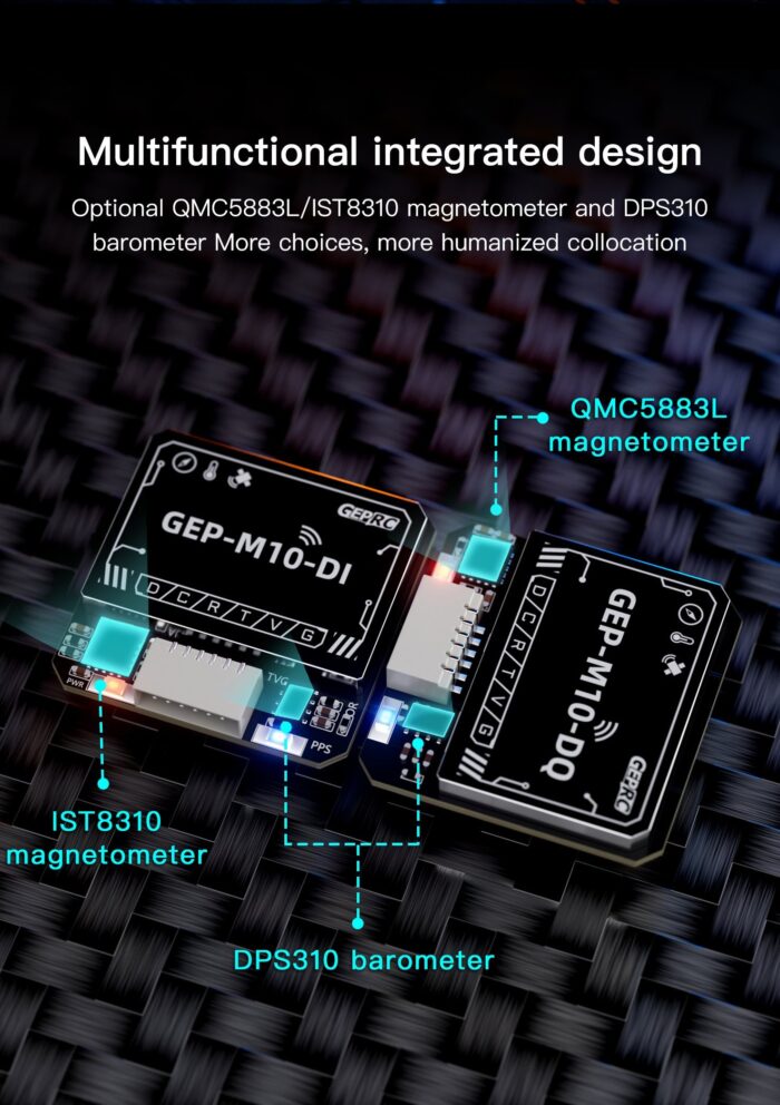 GEPRC-M10-DQ GPS Module - FpvGuru