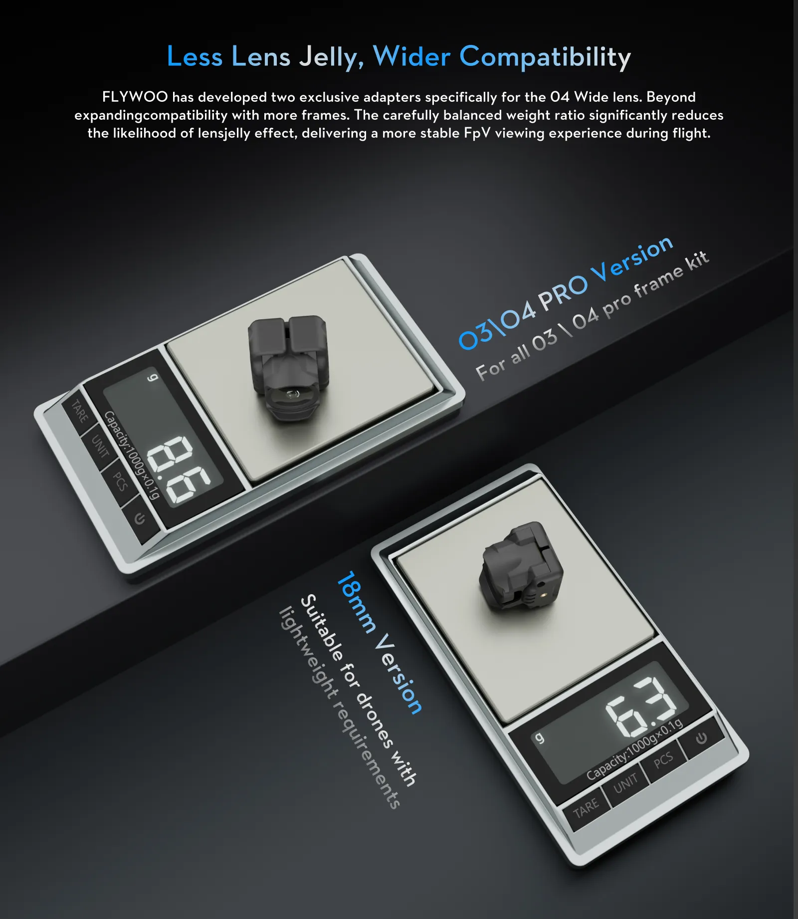 Flywoo O4 Wide Lens Set - FpvGuru
